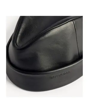 Balenciaga Leather Beanie