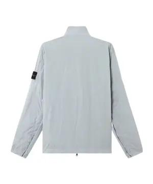 Stone Island Zip-up Overshirt With Chest Pocket