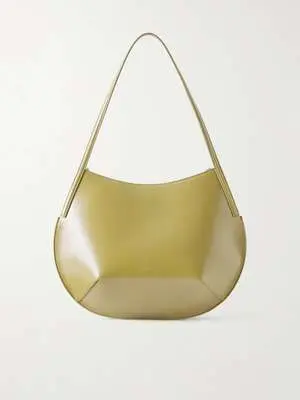 JIL SANDER Kante Leather Shoulder Bag