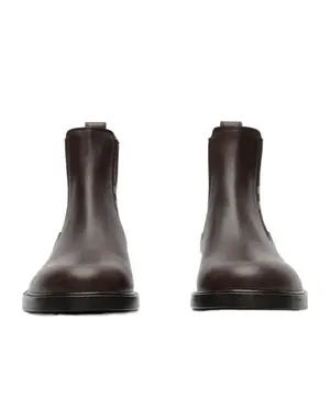 Burberry Leather Pembroke Boots