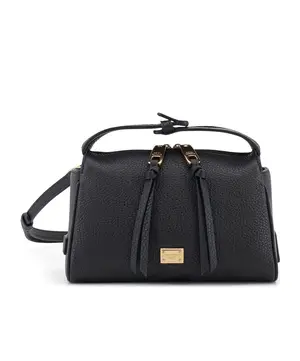 Dolce & Gabbana Zippered Shoulder Bag - Black