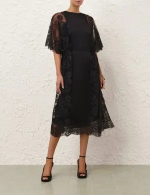 Zimmermann Valiant Lace Tunic Dress