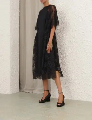 Zimmermann Valiant Lace Tunic Dress