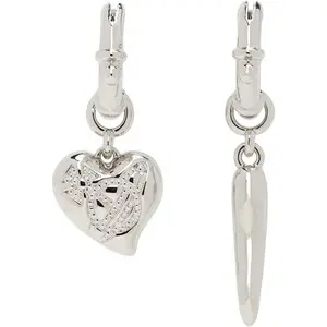 VIVIENNE WESTWOOD Drop Earrings With Hinged Pin-buckle Closure