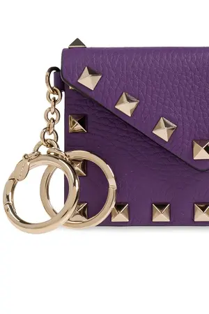 Valentino Garavani Rockstud Charm In Grainy Calfskin