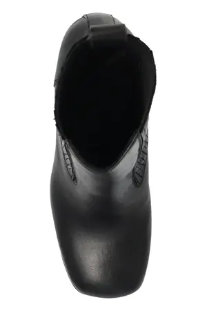 Rick Owens Platform High-heeled Ankle Boots