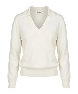 NOTSHY Long-sleeved Sweater - Ecru