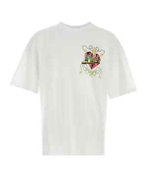 Amiri Logo Printed Crewneck T-shirt - White
