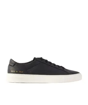COMMON PROJECTS Achilles Full-grain Leather Sneakers - Black
