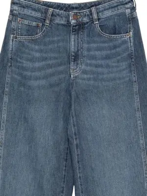 Emporio Armani Panelled Wide-leg Jeans