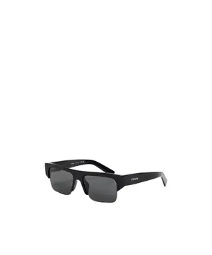 Prada Semirimless Square Sunglasses
