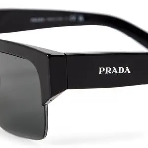 Prada Semirimless Square Sunglasses