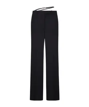 TOM FORD Casual Trousers With Belt Loops - Black