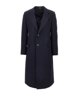 Emporio Armani Long-sleeved Coat - Black