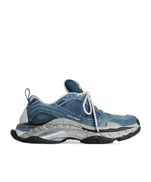 Balenciaga Triple S.2 Denim Sneaker - Blue