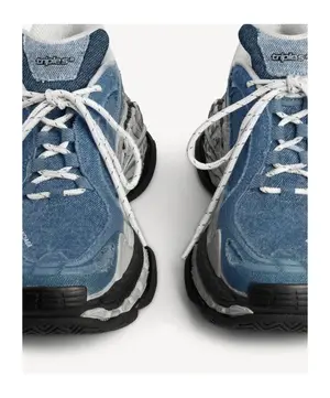 Balenciaga Triple S.2 Denim Sneakers - Blue