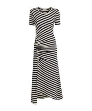 Rabanne Crewneck Shortsleeve Dress - Black