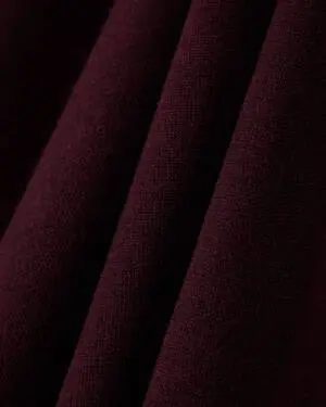 Emporio Armani Virgin Wool And Silk Polo Neck Sweater