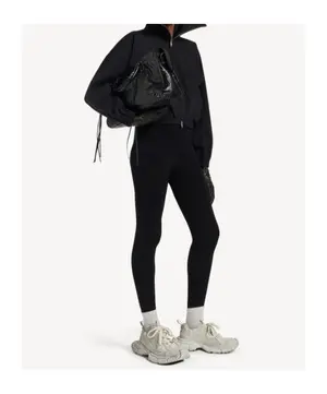 Balenciaga 3xl Tulle Sneaker In Grey/yellow