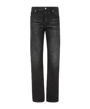 Fendi Long Jeans - Black