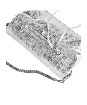 Balenciaga Le City Clutch With Chain