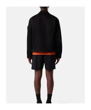 Stone Island Coach Jacket With Anti-drop Finish