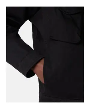Stone Island Coach Jacket With Anti-drop Finish