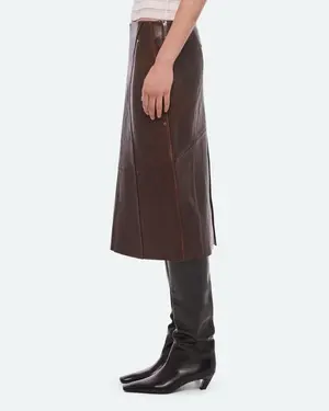 Helmut Lang Solid-color Skirt