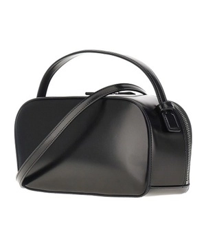 Emporio Armani Zippered Shoulder Bag - Black