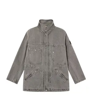 Stone Island Jacket With Removable Vest - Grey