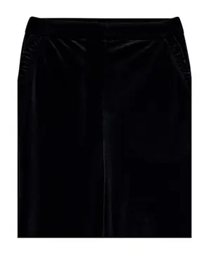 Emporio Armani Elastic Loose-fitting Long Straight Leg Solid Color Casual Pants