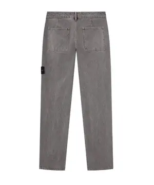 Stone Island Regular Straight-fit Chino Trousers With Pockets