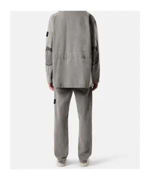 Stone Island Regular Straight-fit Chino Trousers With Pockets