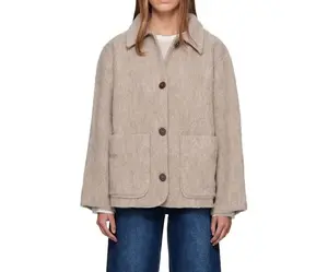 BASERANGE Collared Jacket - Sahara