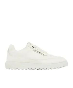 Emporio Armani Logo-tag Cleated-sole Sneakers