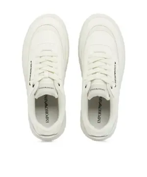 Emporio Armani Logo-tag Cleated-sole Sneakers