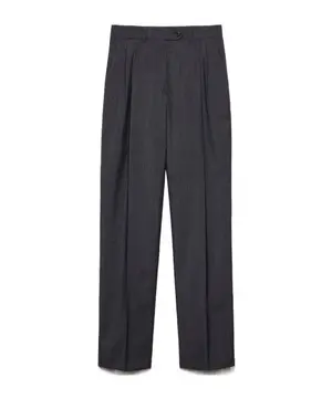 Prada Light Mohair Pants - Slate Ash