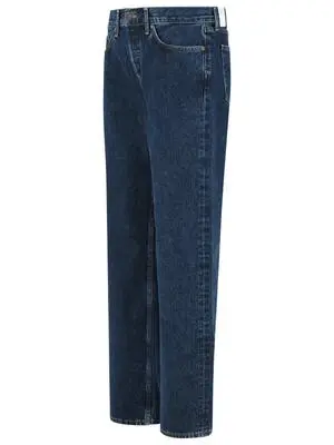 AGOLDE Dark Wash Straightwideleg Jeans