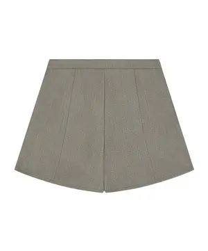 Emporio Armani Pleated Virgin Wool Culottes
