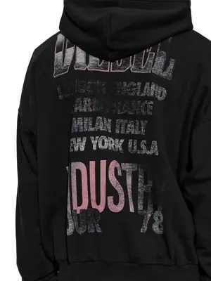 DIESEL® Will Zip Printed Hoodie