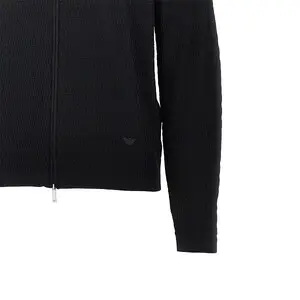Emporio Armani Long-sleeved Knitted Cardigan