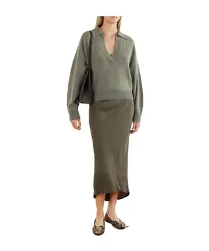 Le Kasha Cropped Cashmere Sweater