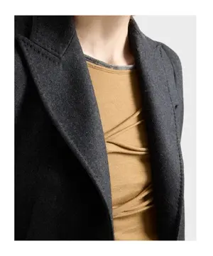 7 For All Mankind High Shoulder Blazer In Wool