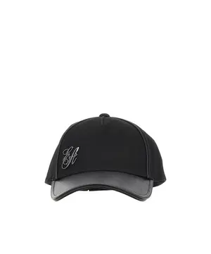 Emporio Armani Logo Baseball Cap - Black