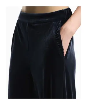 Emporio Armani Wide-leg Casual Trousers