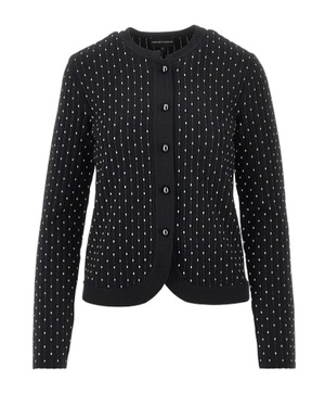 Emporio Armani Long-sleeved Button-down Cardigan