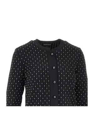 Emporio Armani Long-sleeved Button-down Cardigan
