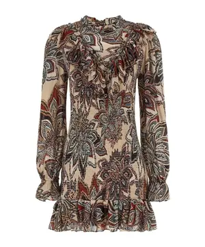 Farm Rio V-neck Dress - Multicolor