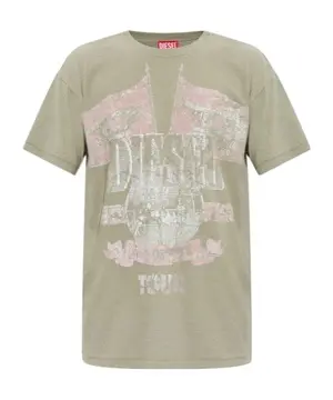 DIESEL® Crew-neck T-shirt - Green