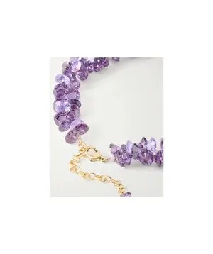 Assouline Gold-tone Cubic Zirconia And Crystal Necklace